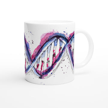 Purple DNA Mug/Biological Science Mug