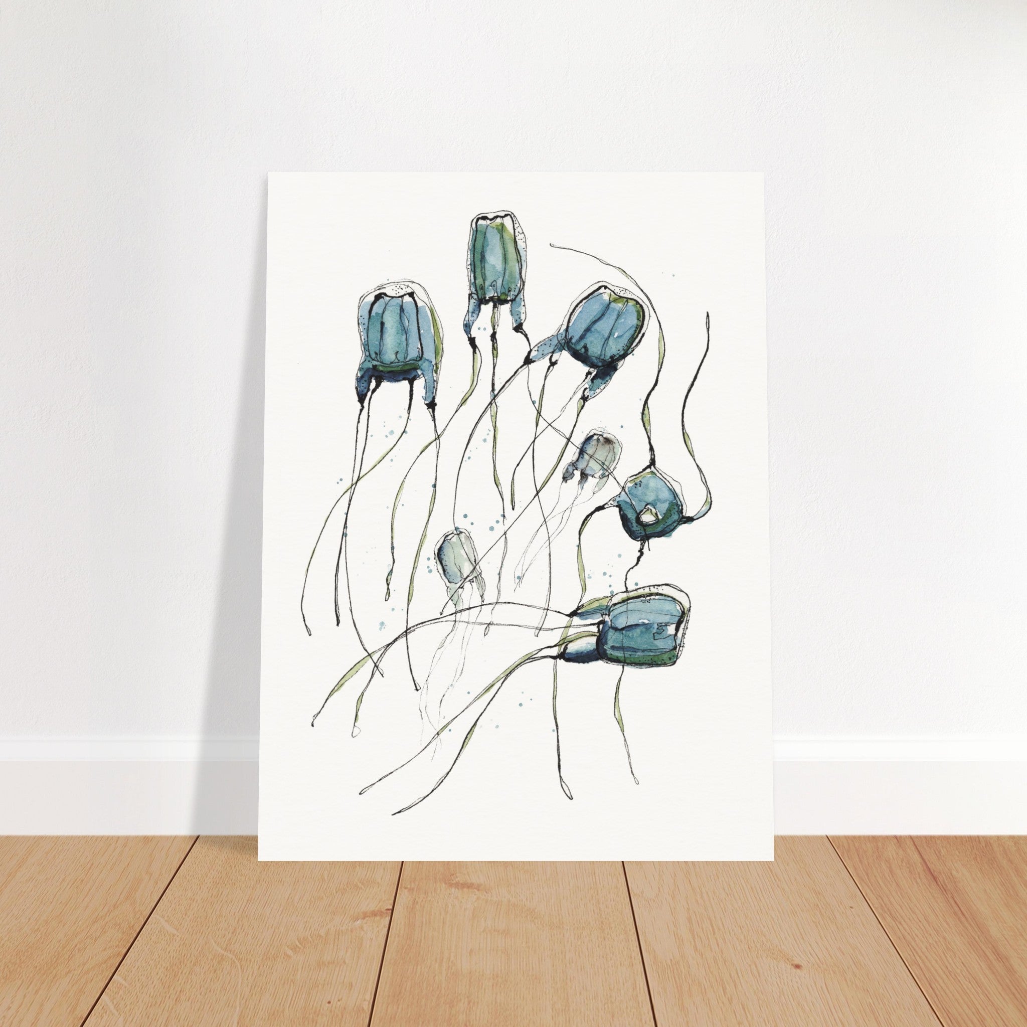 Box Jellyfish Art Print
