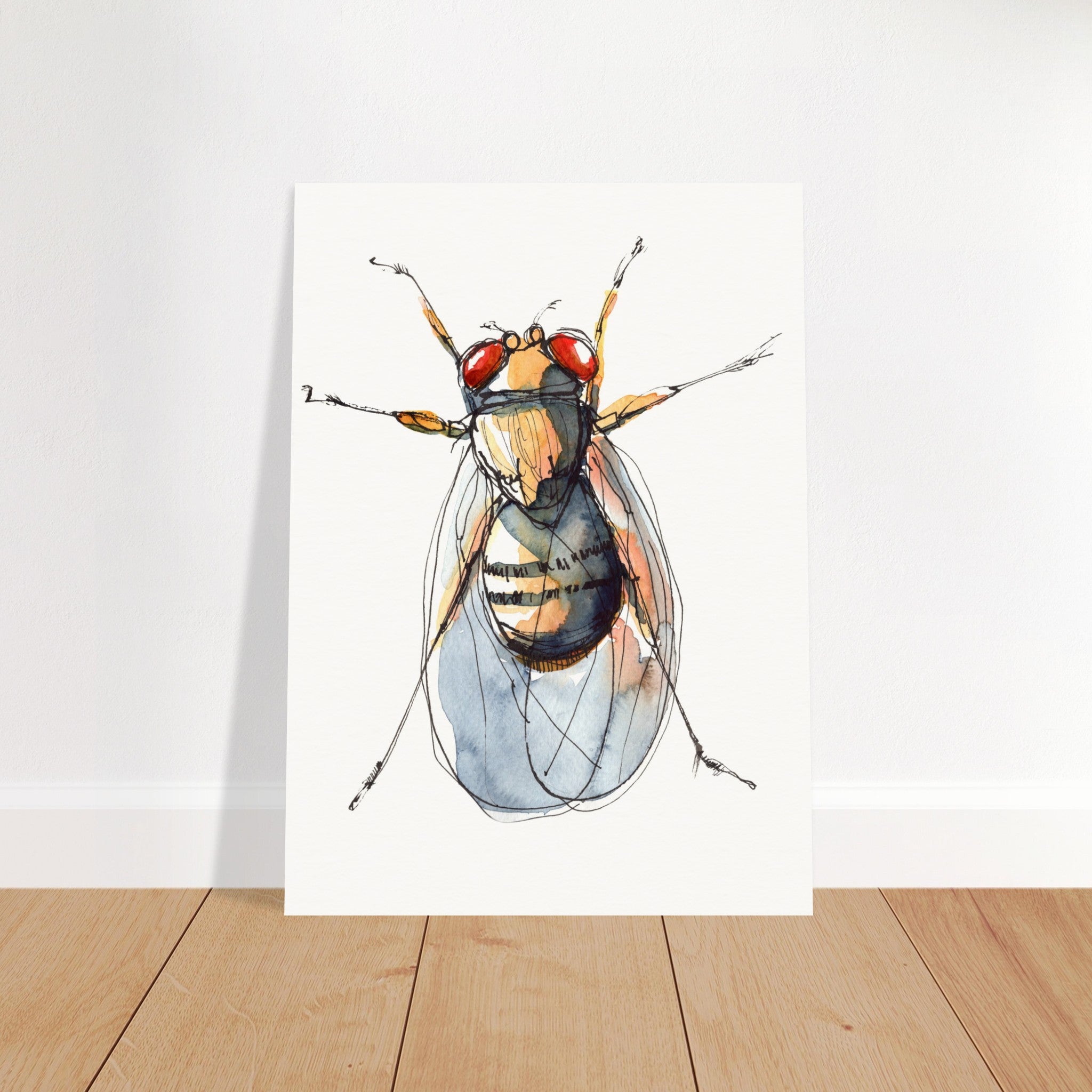 Drosophila Fruit Fly Art Print – Ontogenie
